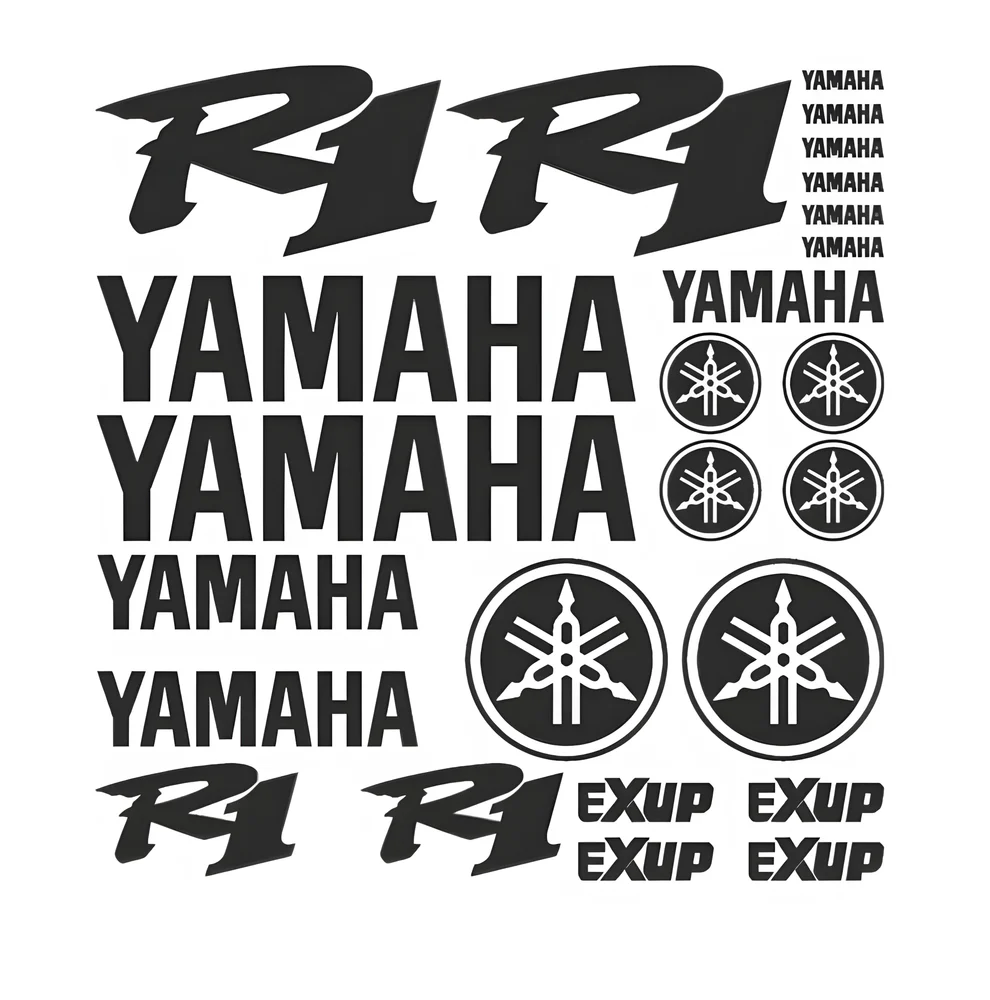 Yamaha R1 Exup Edition – motociklo lipdukų rinkinys - Inhobi